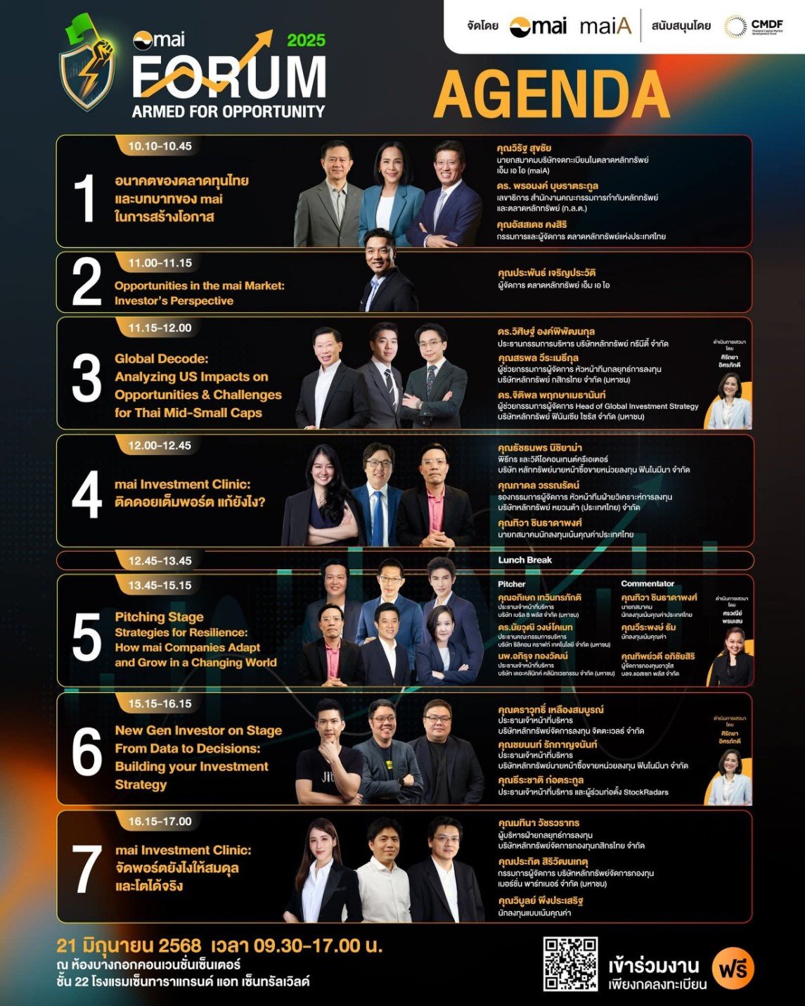 นับถอยหลังอีก 5 วัน กับงาน mai FORUM 2025 : มหกรรมรวมพลังคน mai ครั้งที่ 9 ‘Armed for ...